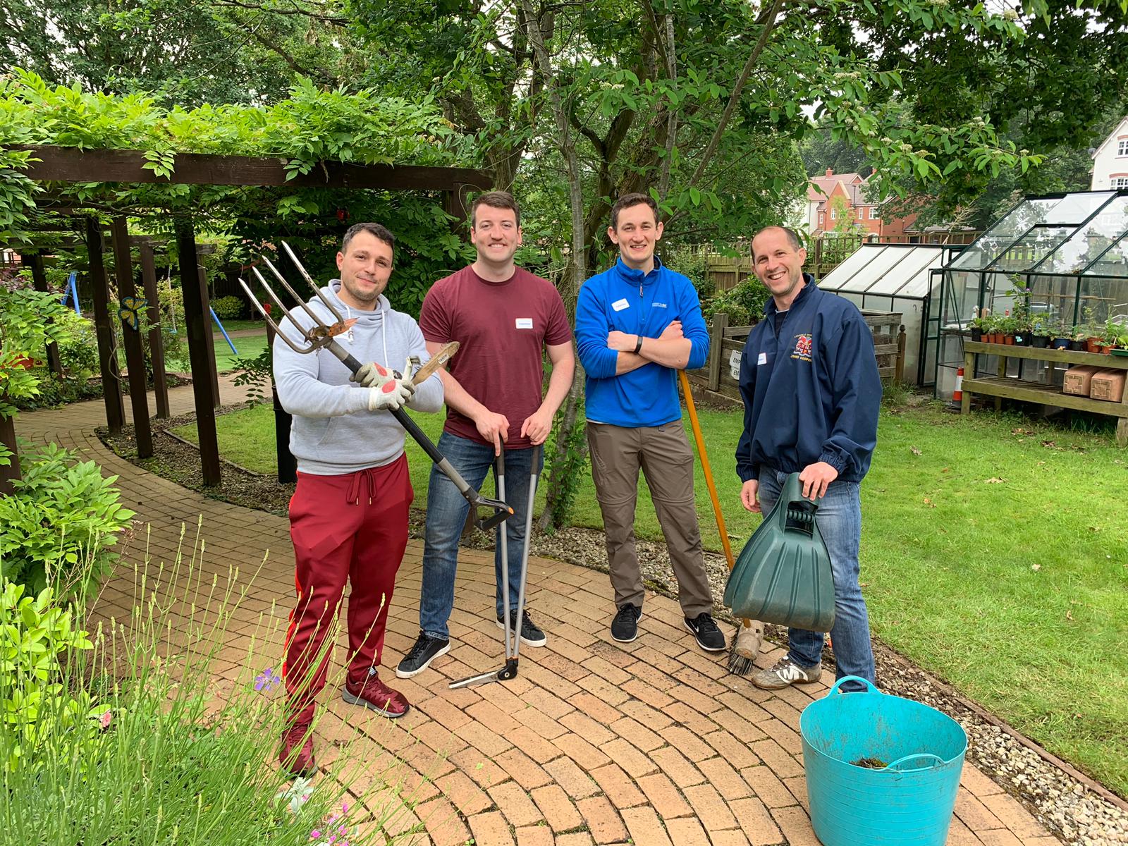 TRANSCEND TEAM SPENDS A DAY IN THE COMMUNITY WITH ACORNS HOSPICE ...