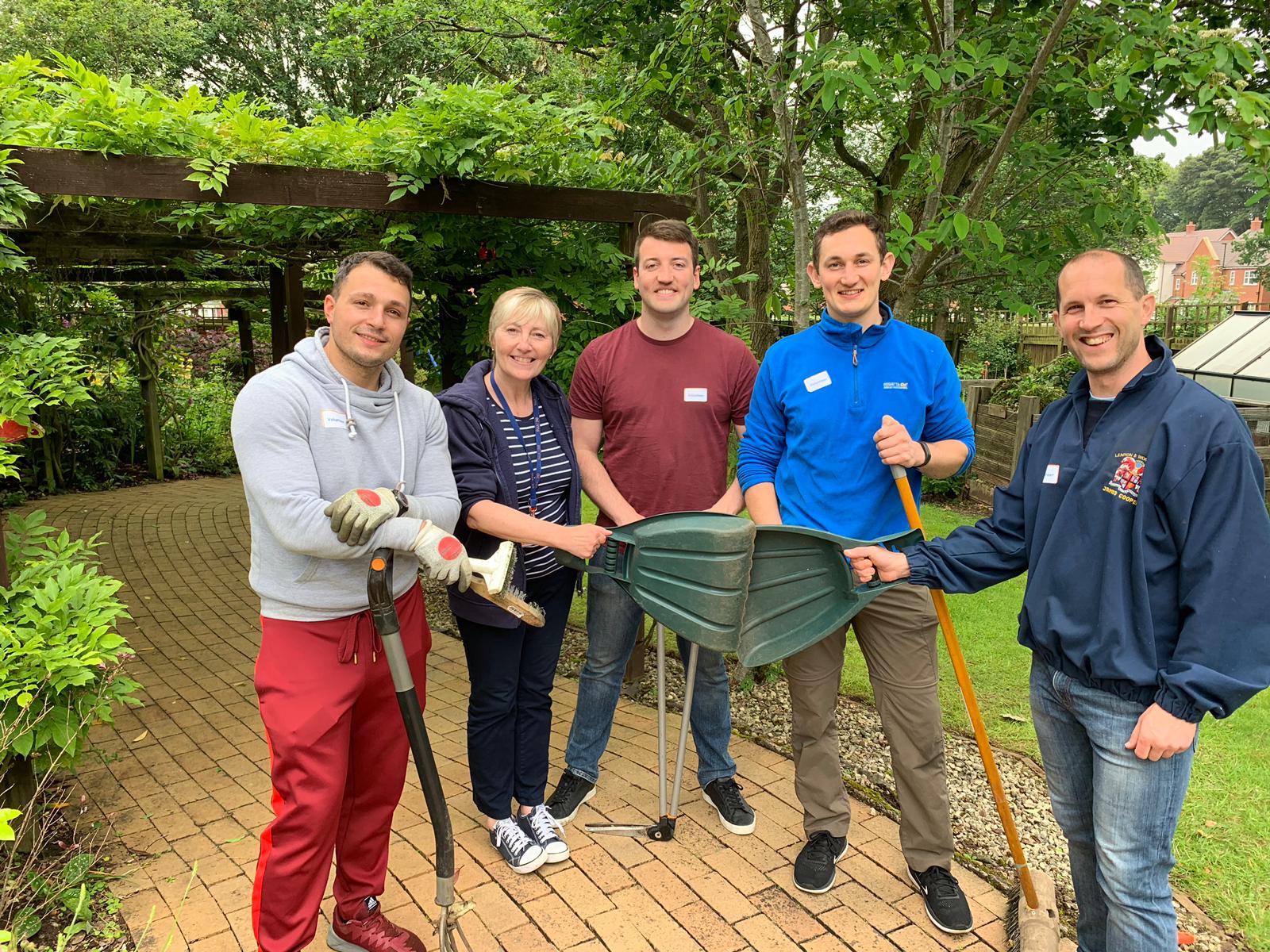 TRANSCEND TEAM SPENDS A DAY IN THE COMMUNITY WITH ACORNS HOSPICE ...